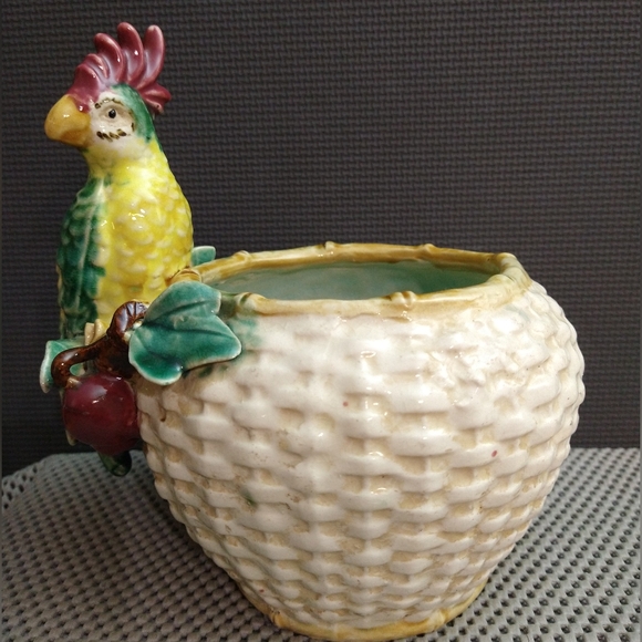 Art | Vintage Chinese Shiwan Pottery Bird Vase | Poshmark